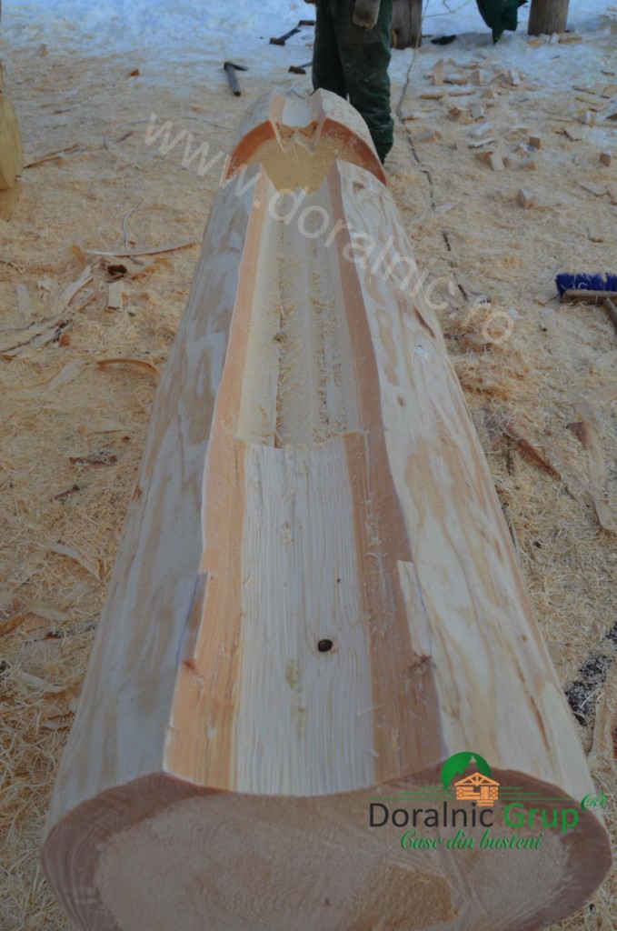 Detalii din lucrari | Case din busteni - Cabane din lemn - Proiecte ...