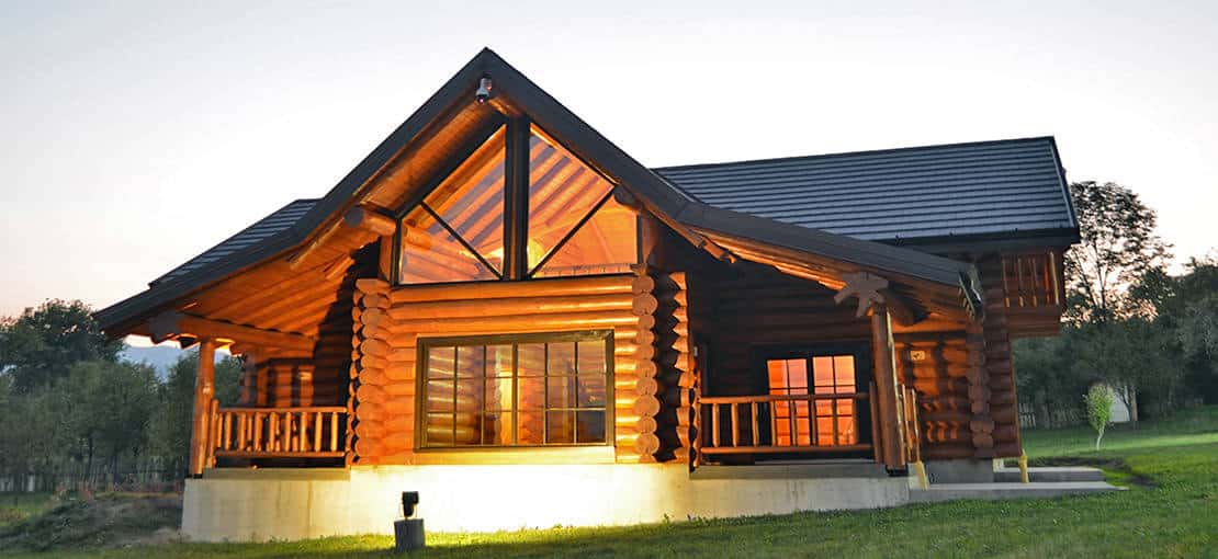 Case din busteni - Cabane din lemn - Proiecte case lemn rotund